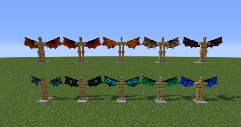 Dragon Wings Minecraft Texture Pack