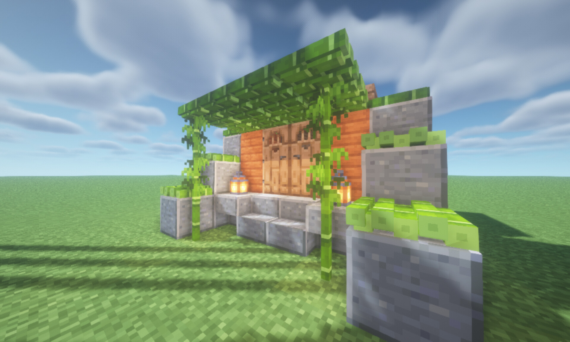 Bamboo Trapdoors Minecraft Texture Pack