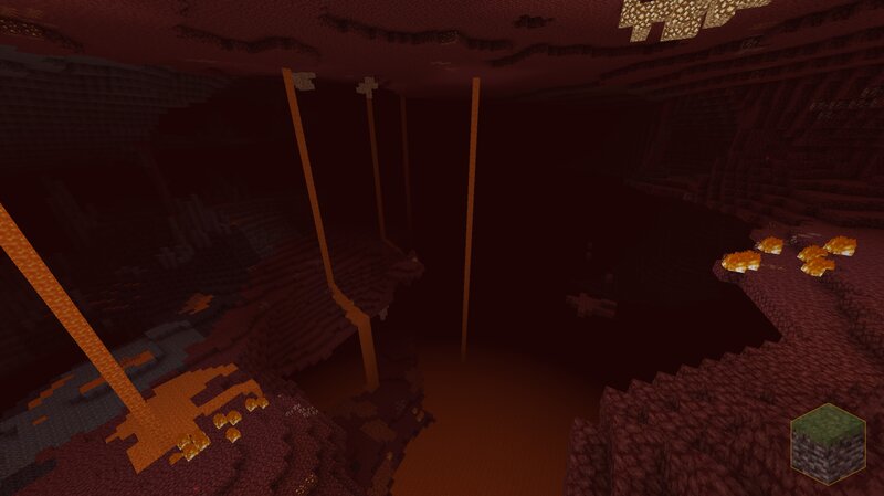 Improved Nether Fog | Bedrock Tweaks Minecraft Texture Pack