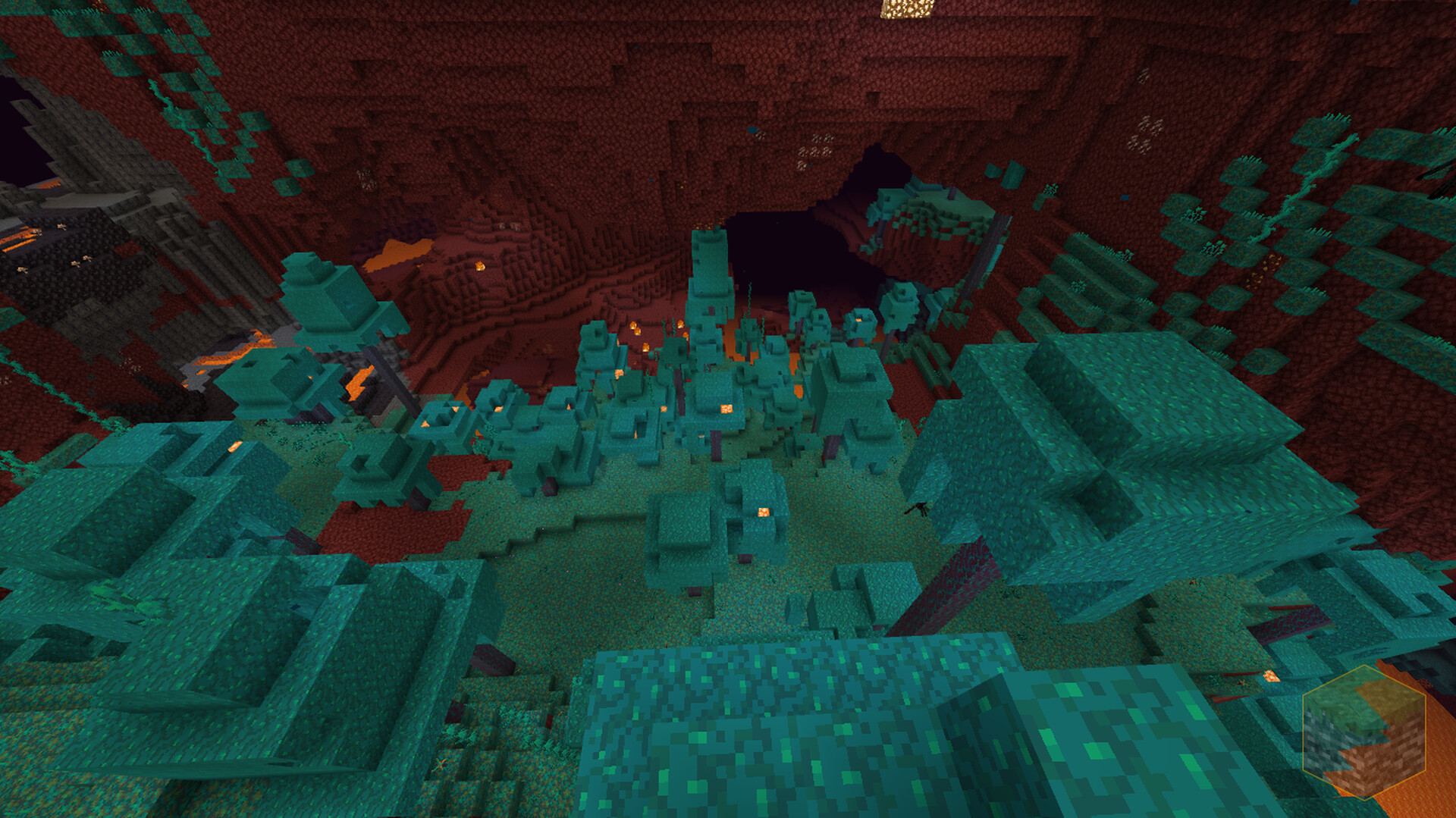 Improved Nether Fog | Bedrock Tweaks Minecraft Texture Pack