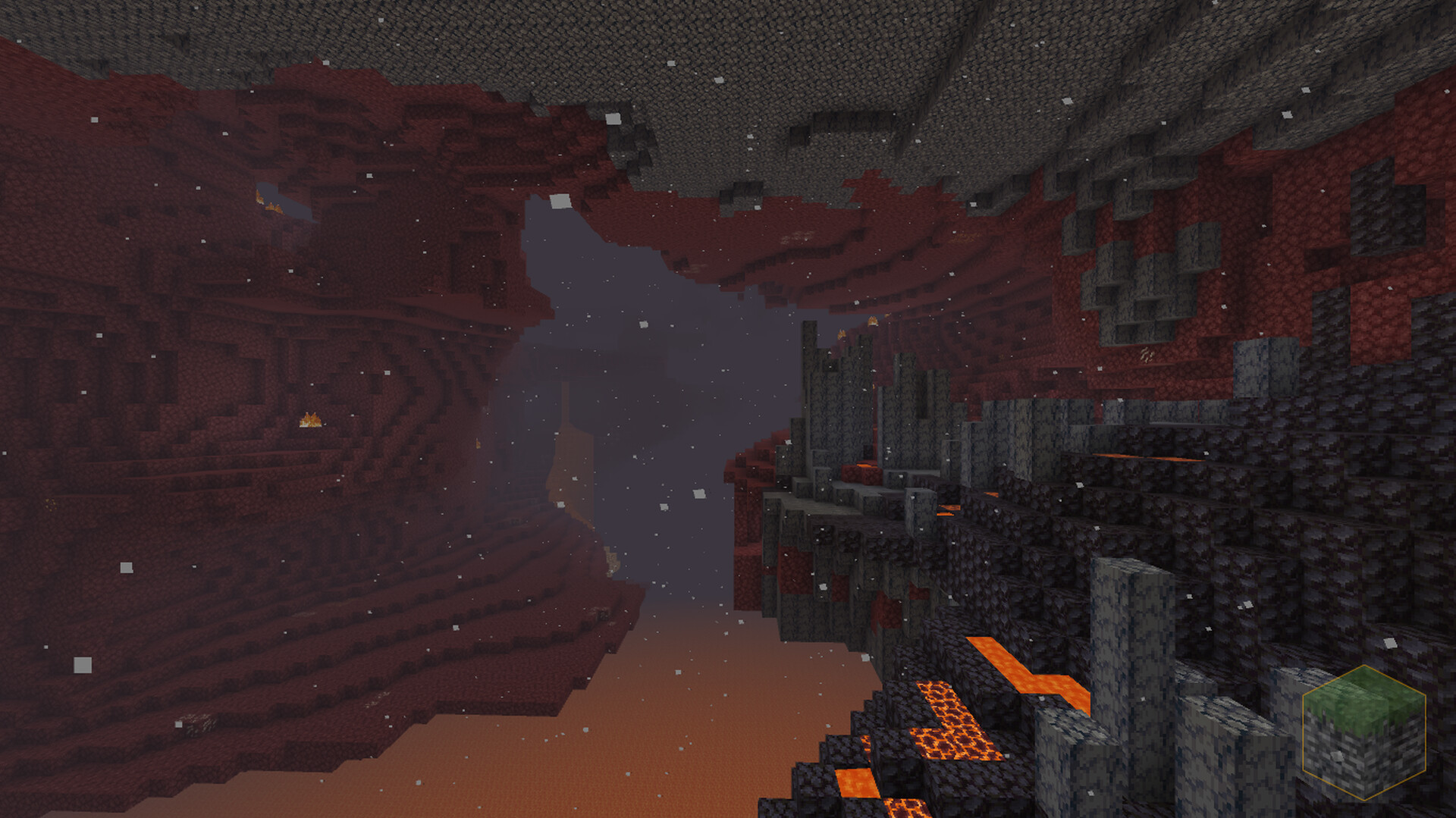 Improved Nether Fog | Bedrock Tweaks Minecraft Texture Pack