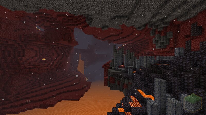 Improved Nether Fog | Bedrock Tweaks Minecraft Texture Pack