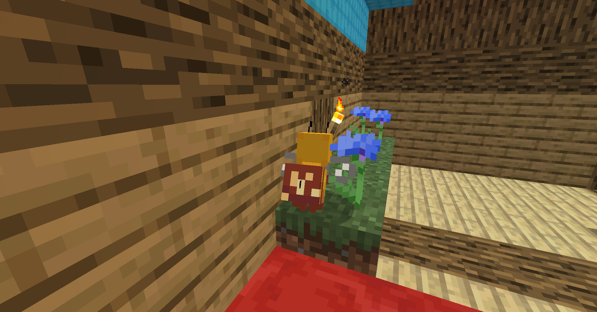 Cute Bee (Optifine) Minecraft Texture Pack