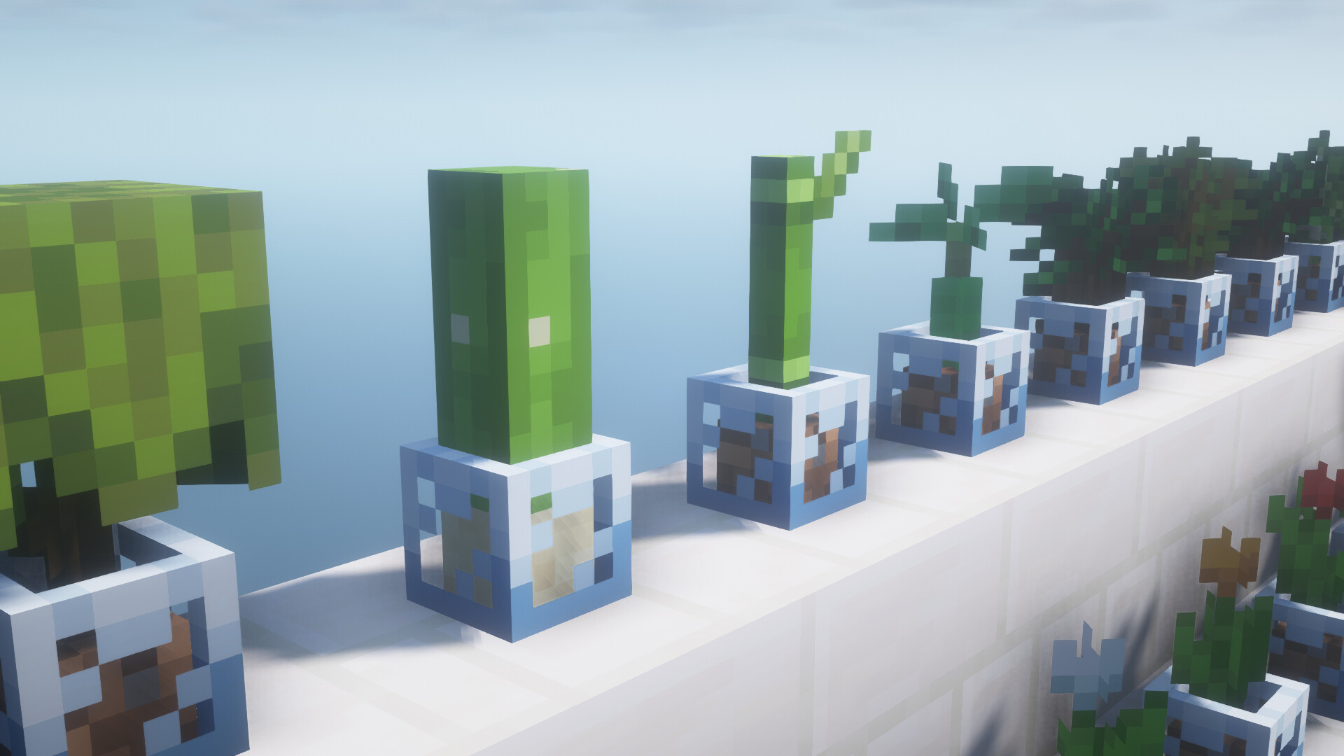 Glass Flower Pots Texture Pack Minecraft Texture Pack