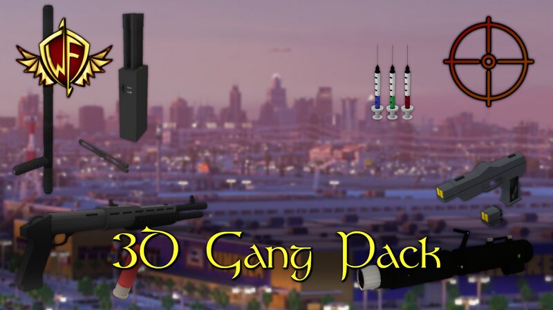 3D Gang Pack Minecraft Texture Pack