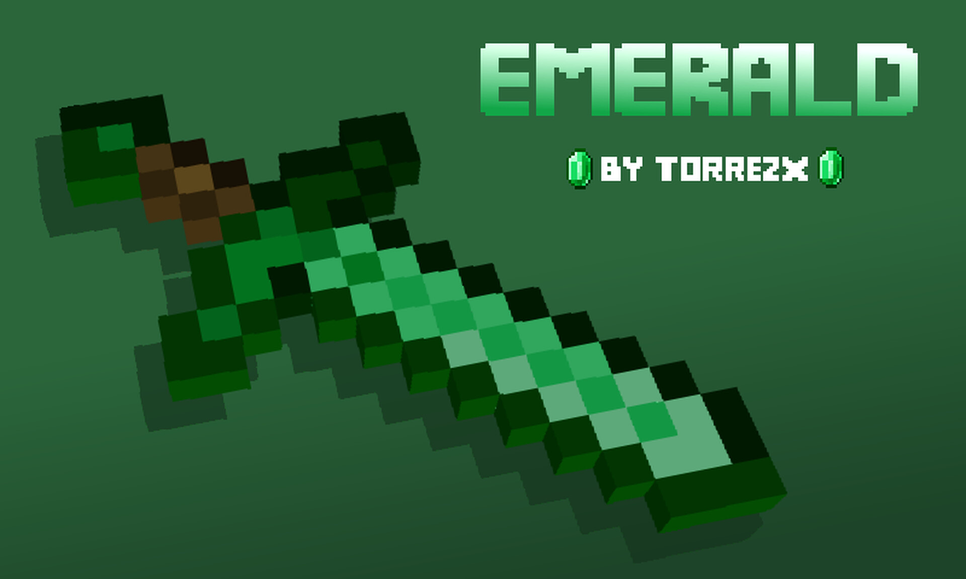 Torrezx-Emerald style Minecraft Texture Pack