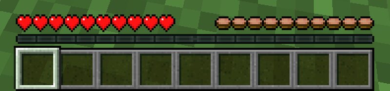 Mushroom Stew Hunger Bar Minecraft Texture Pack