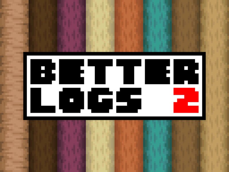 Better Stripped Logs 2 Minecraft Texture Pack