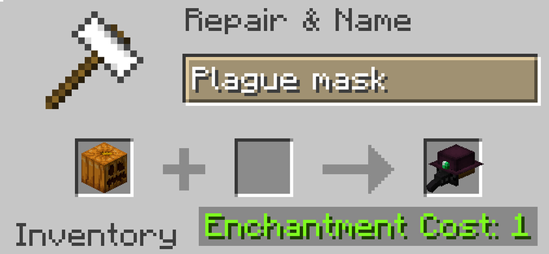 Plague Mask Minecraft Texture Pack