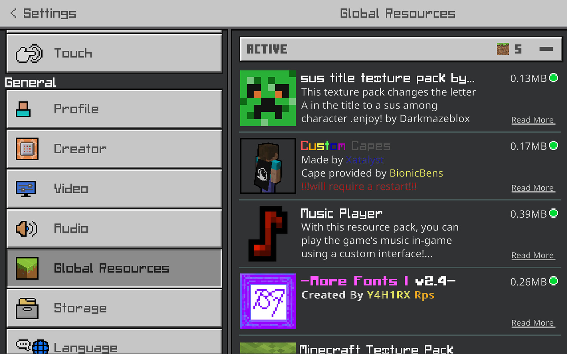 Sus title texture pack by darkmazeblox. Minecraft Texture Pack