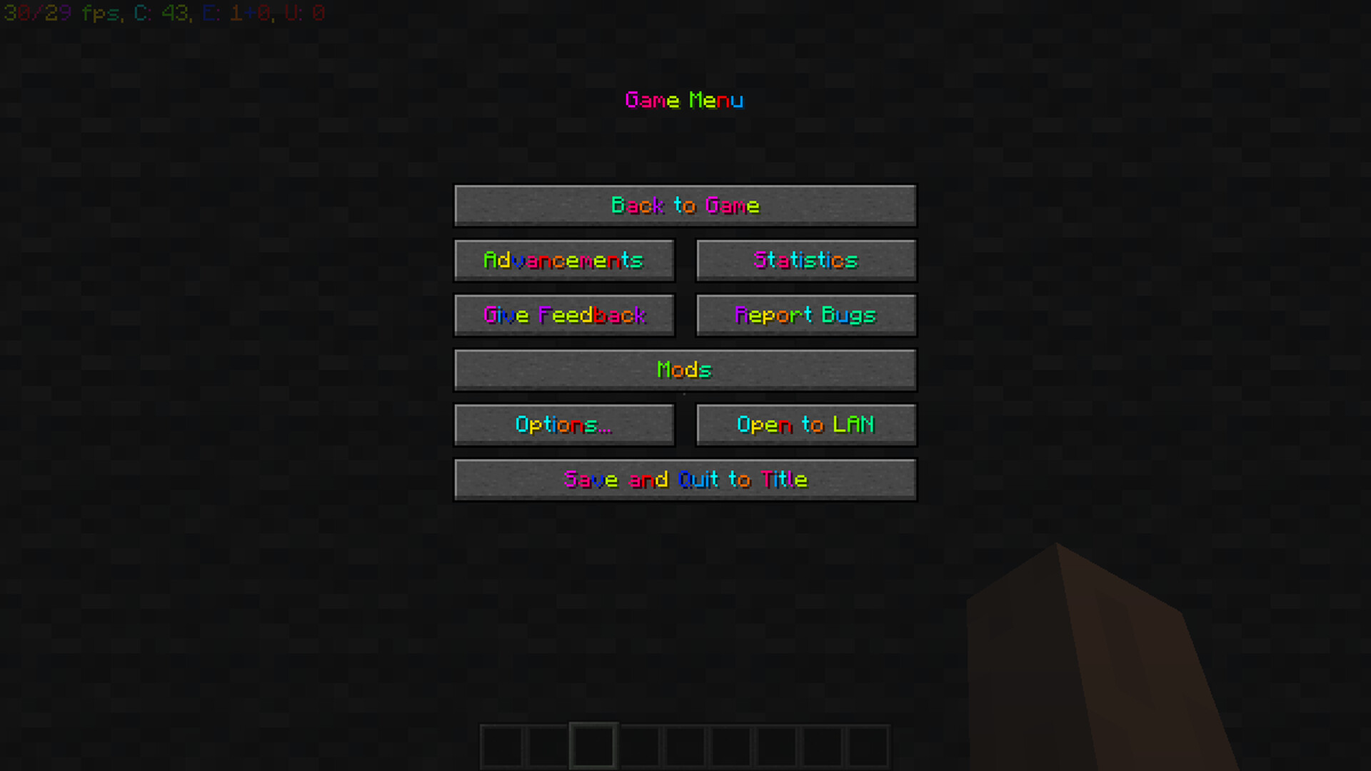 RGB Fonts Texture Pack - Minecraft 1.19 Minecraft Texture Pack