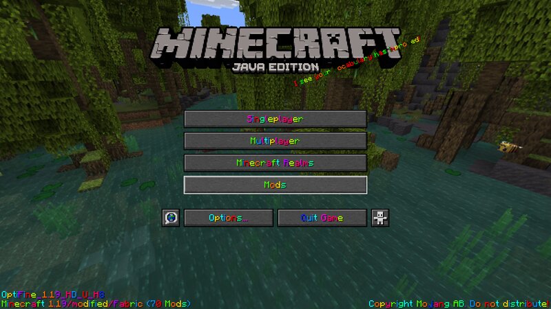 RGB Fonts Texture Pack - Minecraft 1.19 Minecraft Texture Pack