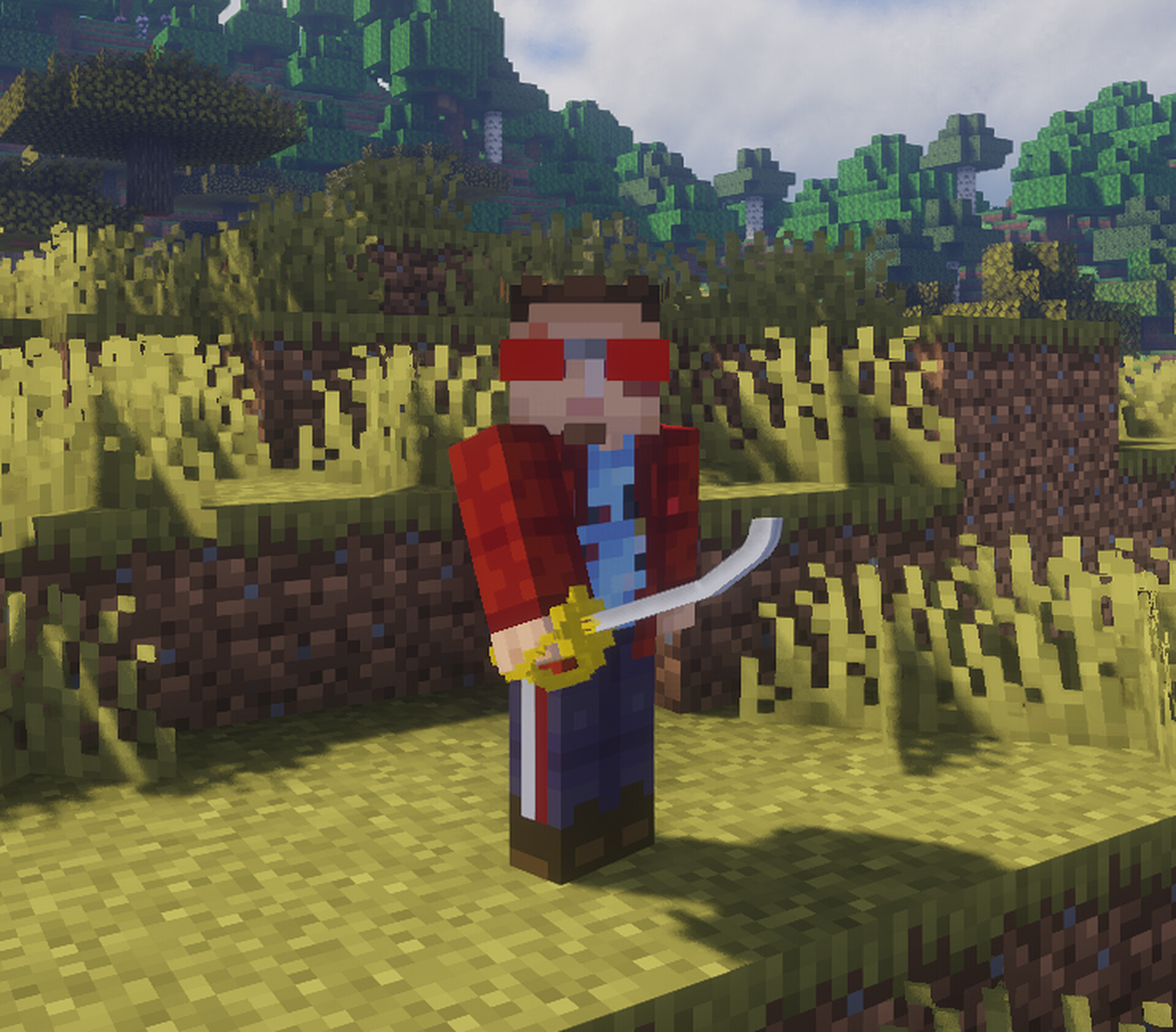 Griffith sword 3D ( netherite) Minecraft Texture Pack