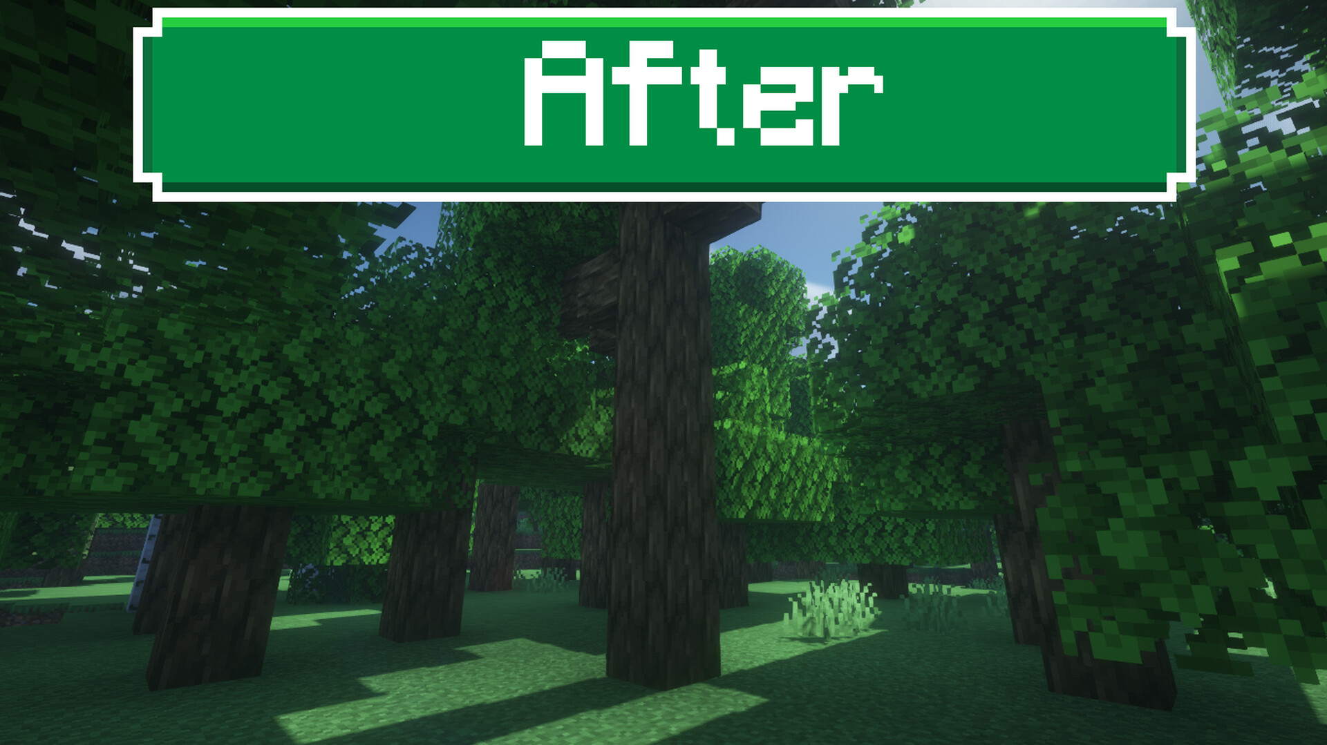 Better Oak and Dark Oak Logs [v1.2] Minecraft Texture Pack