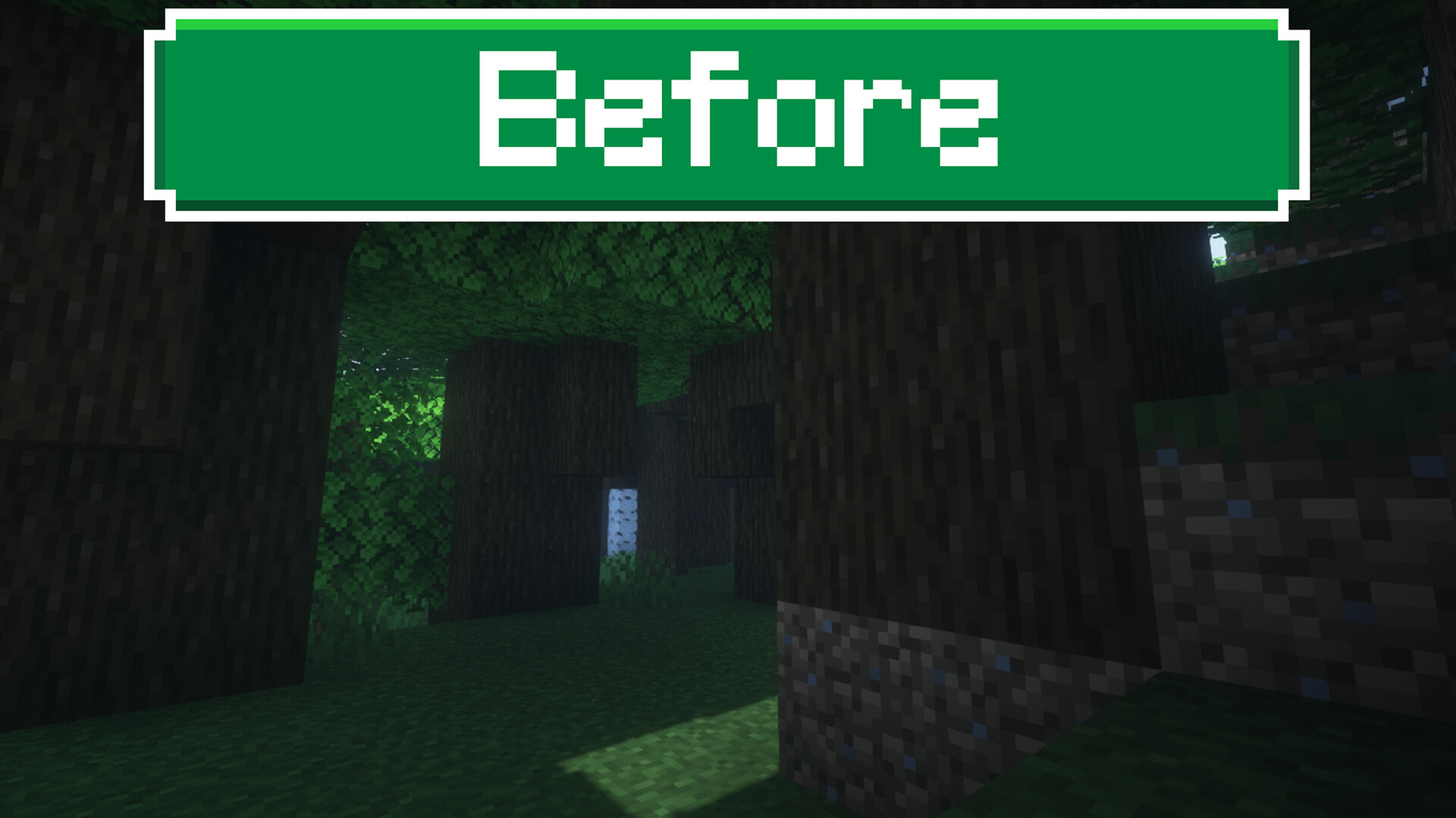 Better Oak and Dark Oak Logs [v1.2] Minecraft Texture Pack