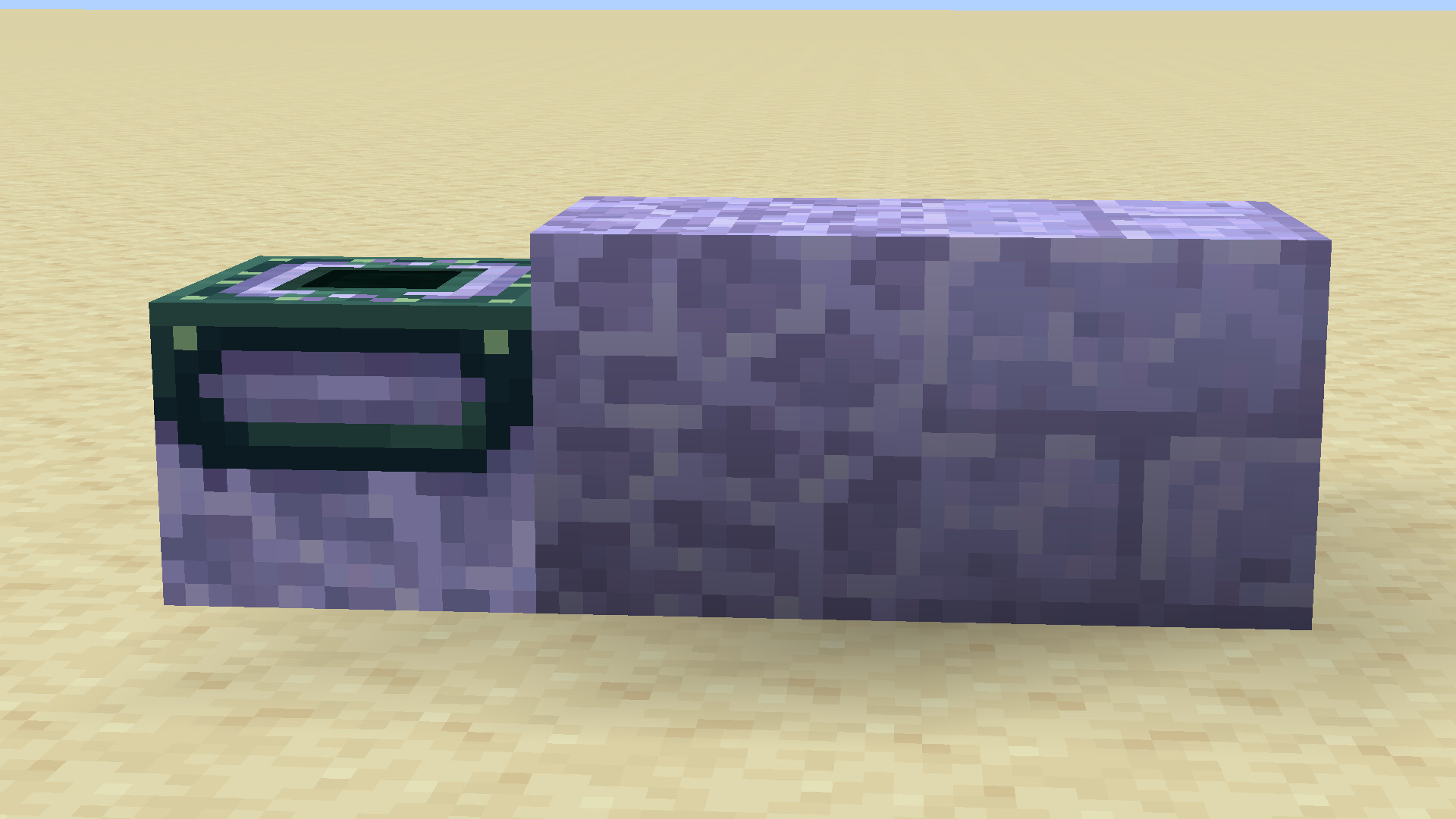 Blue Endstone Minecraft Texture Pack