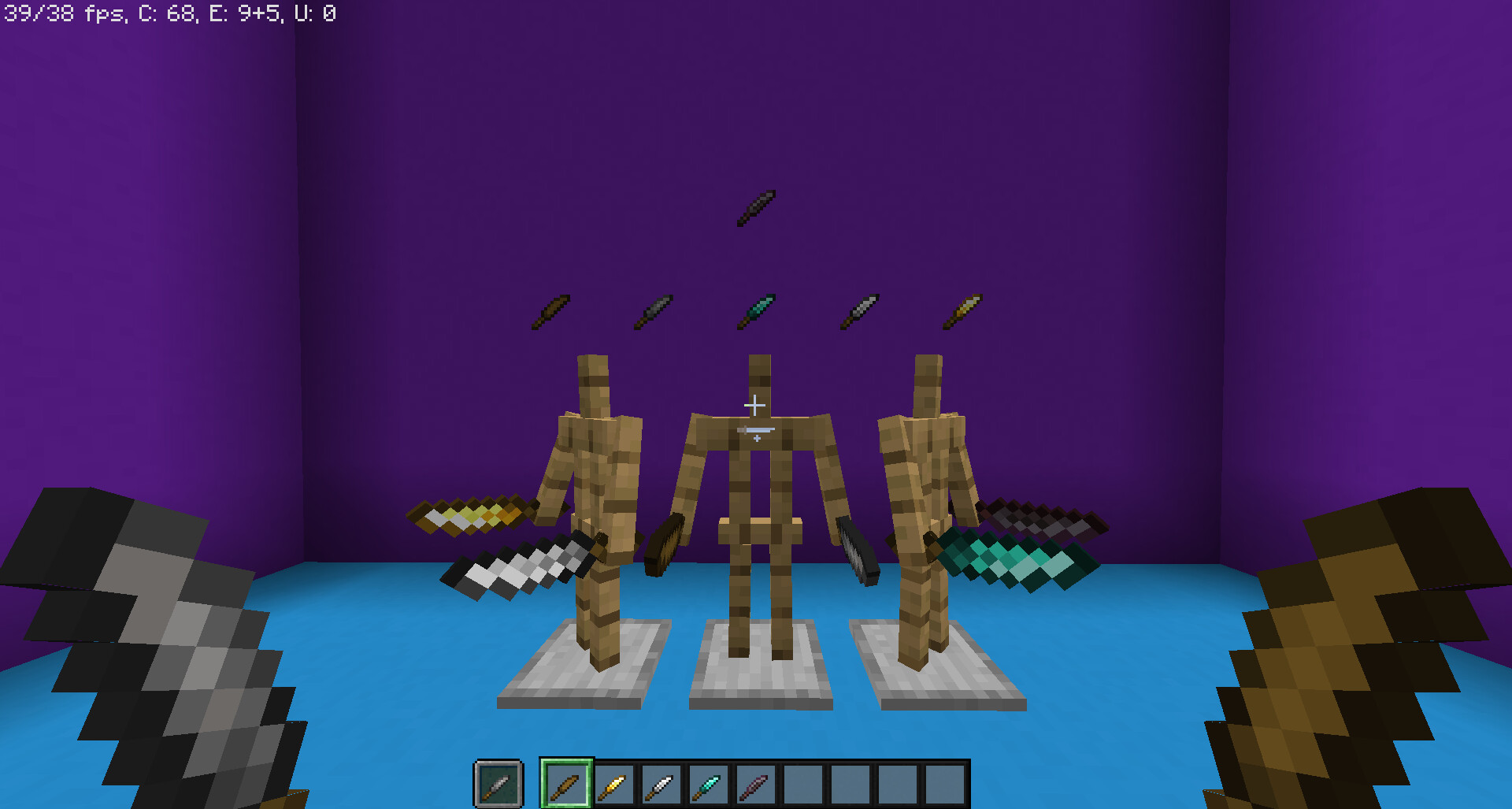 Fungus's Knives (Sword Replacement) Minecraft Texture Pack