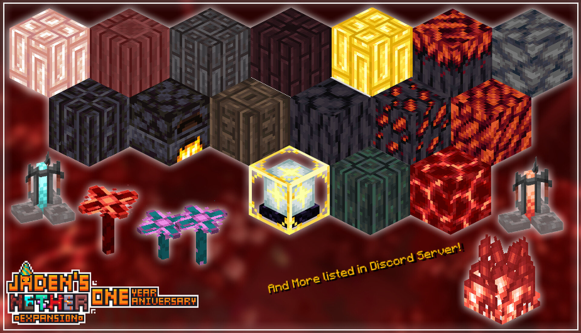 Jaden's Nether Expansions (Optifine Required) Minecraft Texture Pack