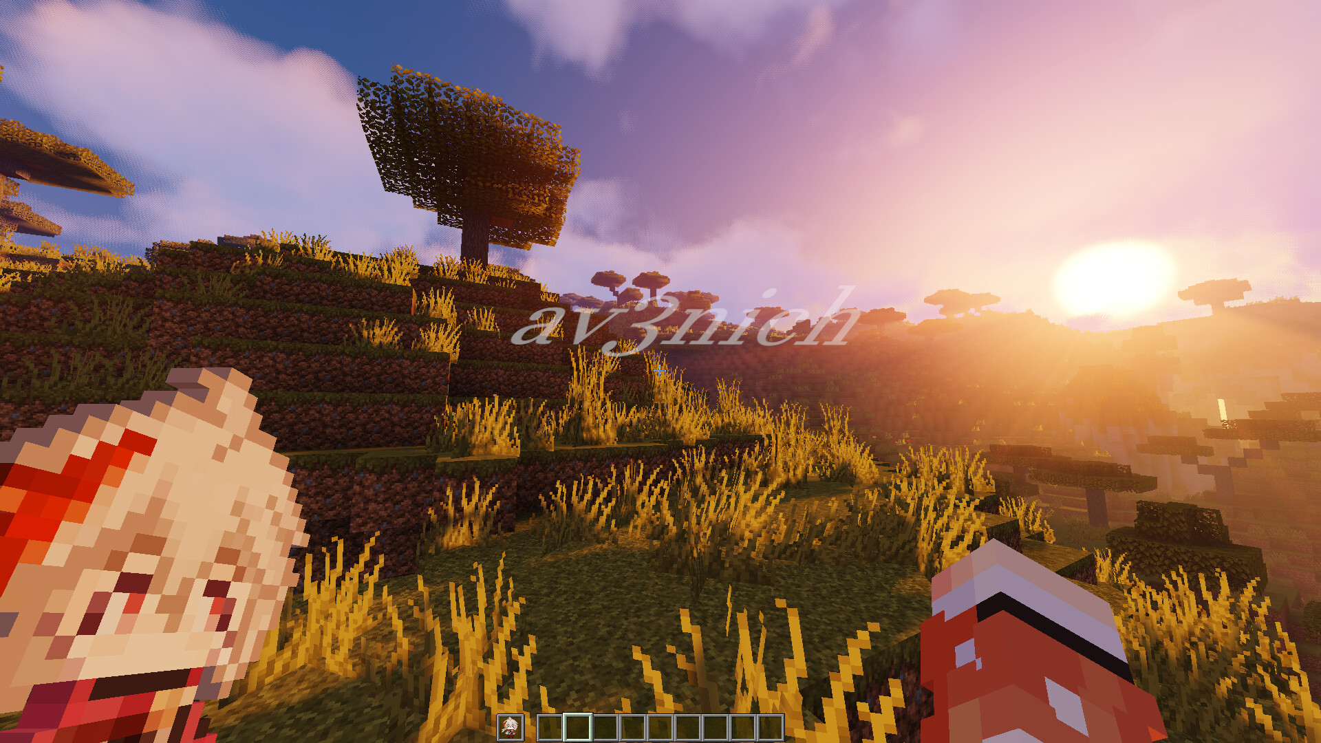 Kazuha Totem of Undying Minecraft Texture Pack