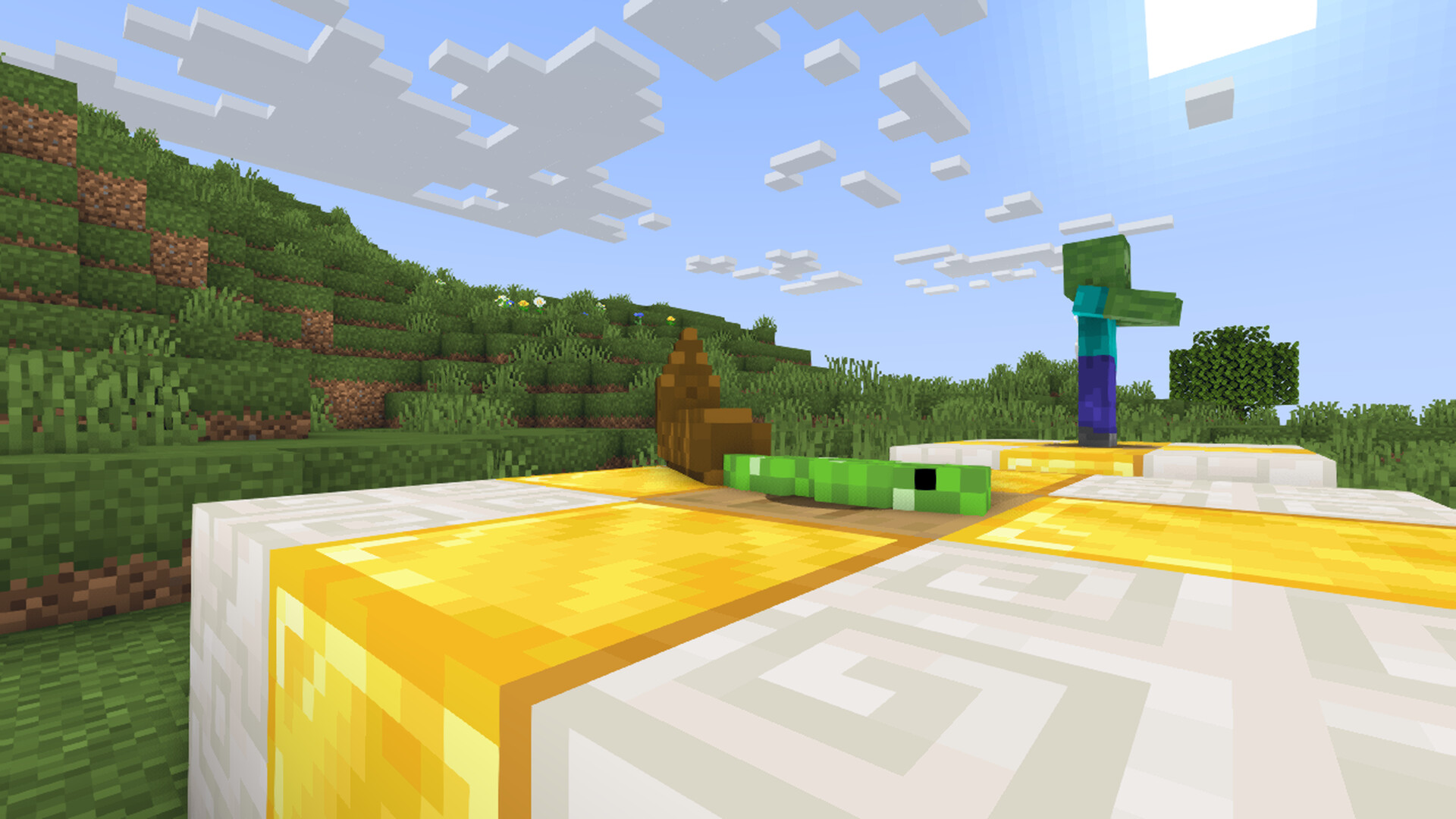 There's a Snake in My Boot! Minecraft Texture Pack
