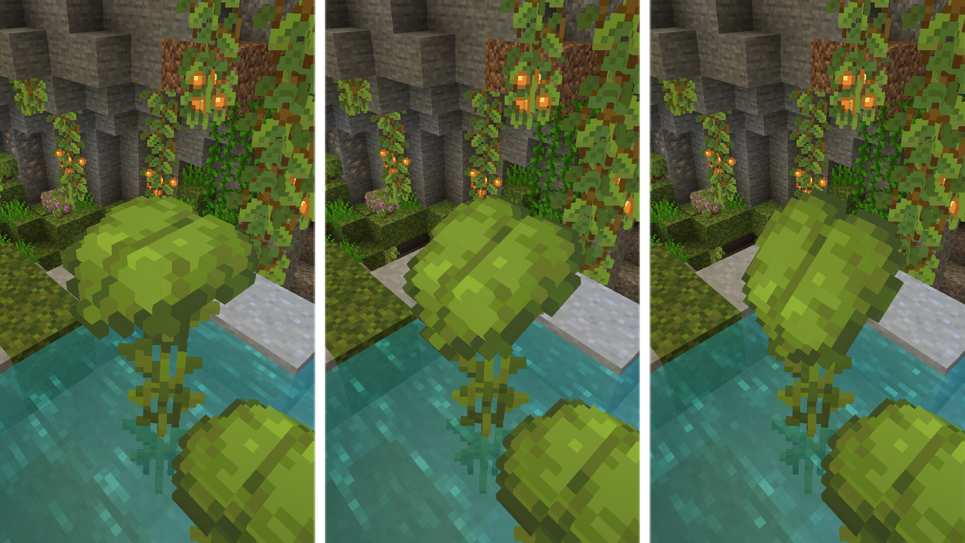 YoJos-Lush-Pacc! 3D Amethyst! 3D Azaleas! + More! Minecraft Texture Pack