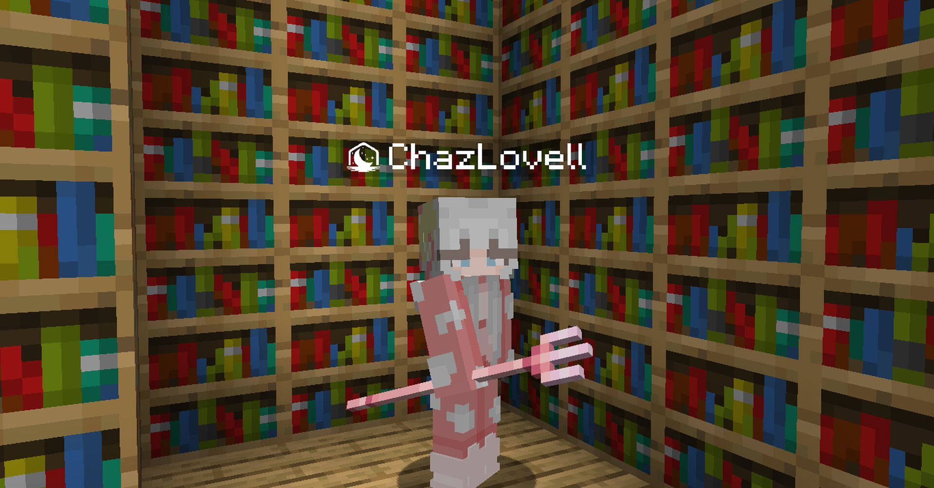 Pink trident texture pack Minecraft Texture Pack