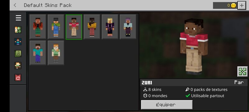 New Default Skins Pack Minecraft Texture Pack