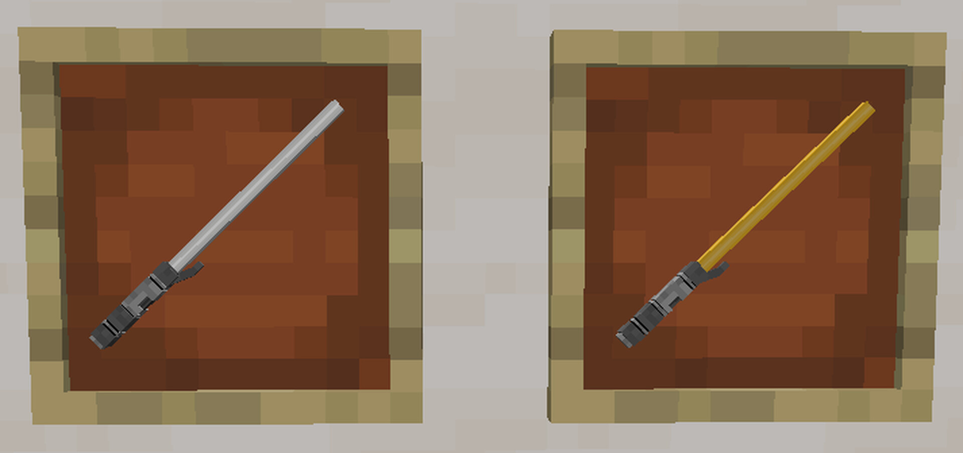 Flame's Lightsabers Minecraft Texture Pack