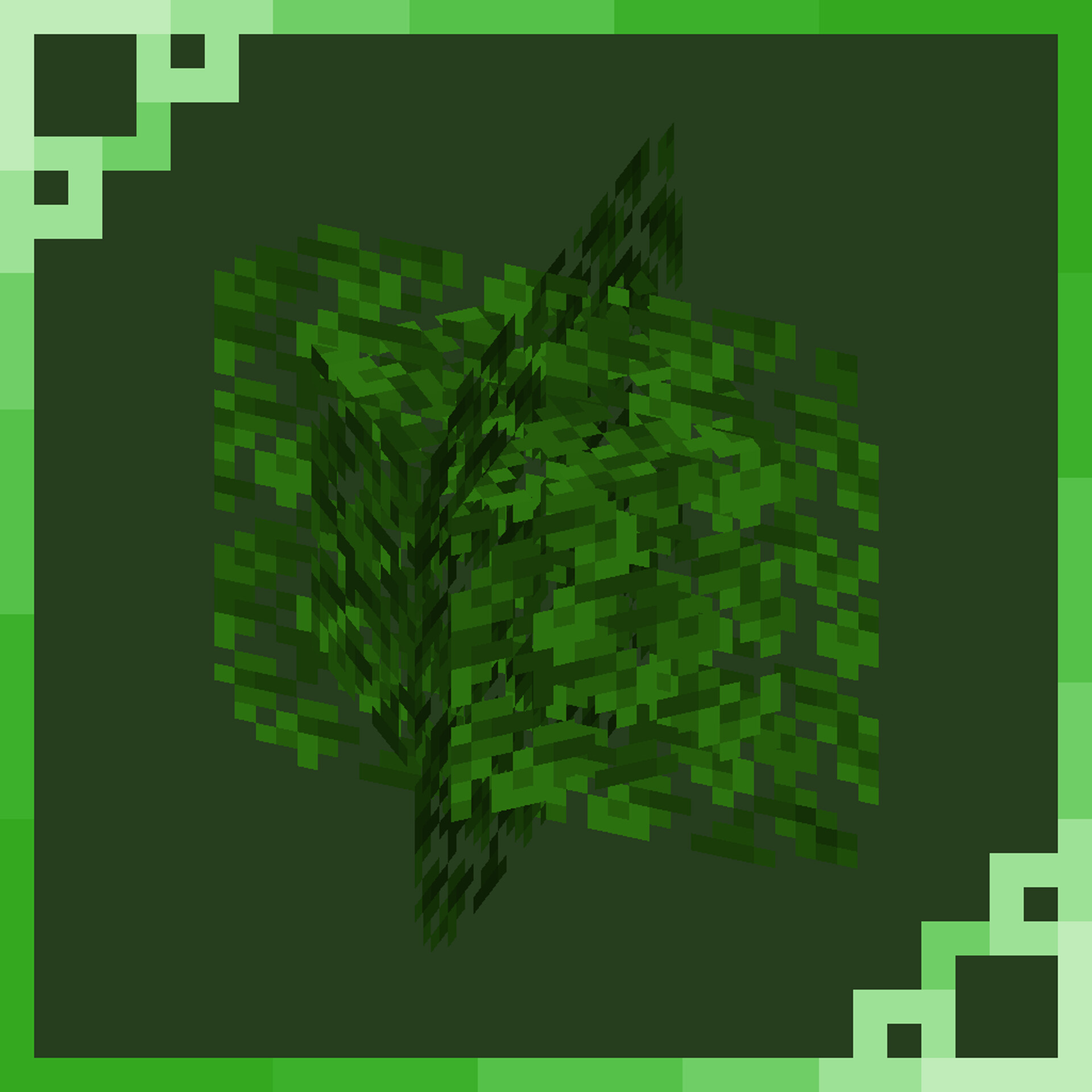 Lush Leaves Minecraft Texture Pack