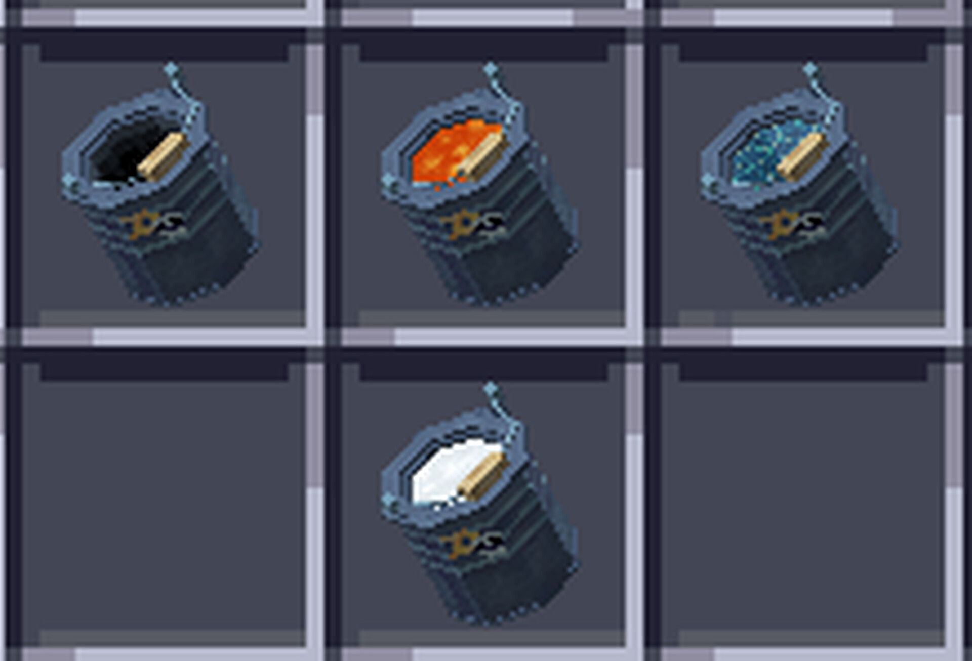 The Reassurance Bucket from The Stanley Parable Minecraft Texture Pack