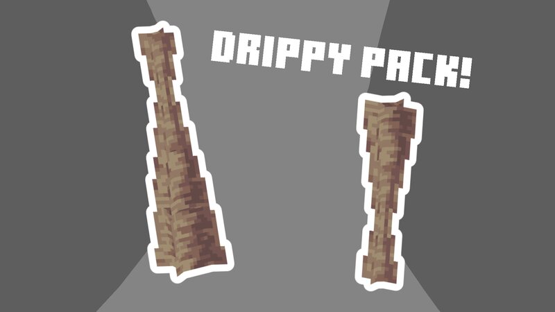 Not So 3D Dripstone Minecraft Texture Pack
