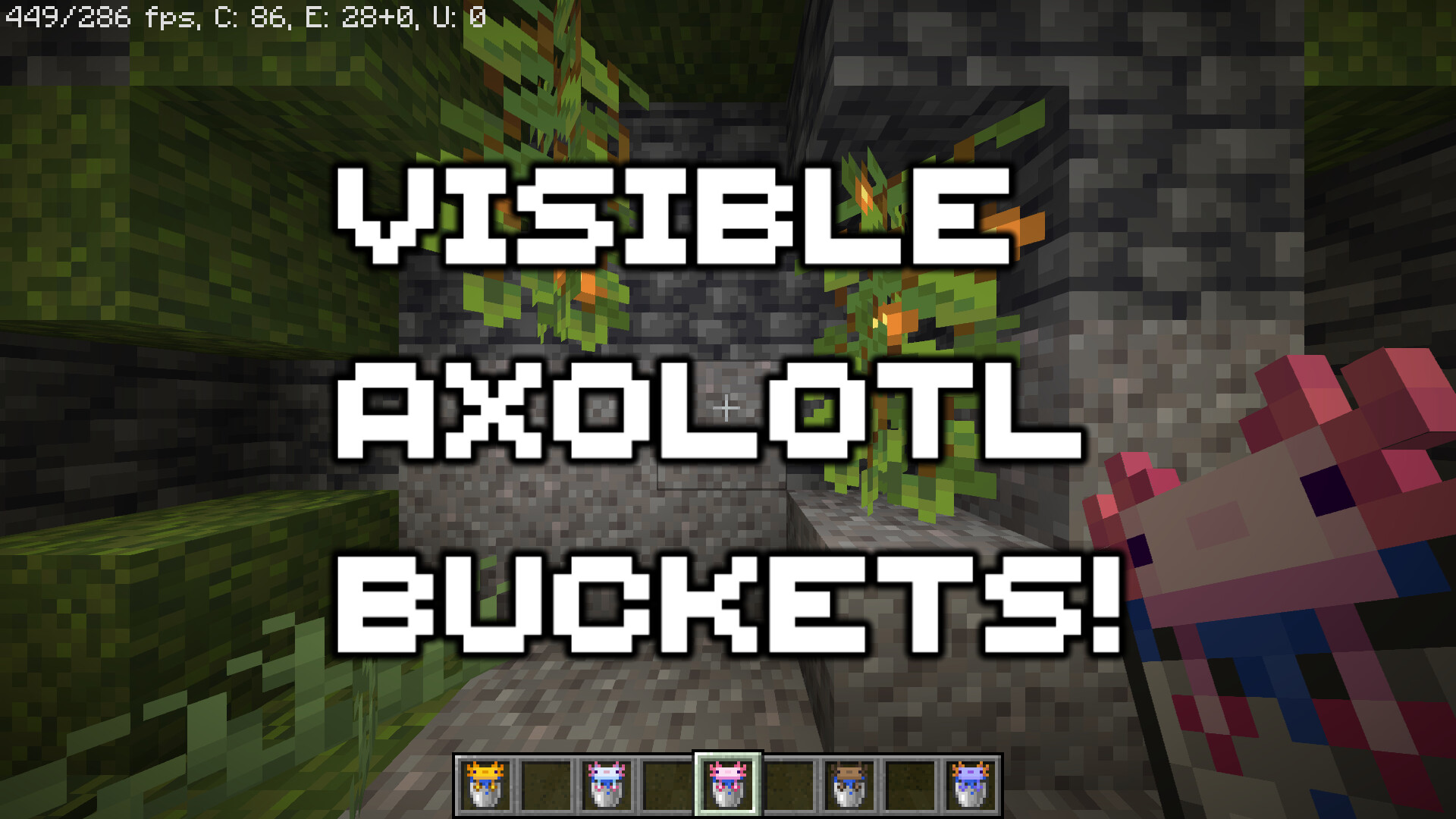 Lusher Caves Minecraft Texture Pack