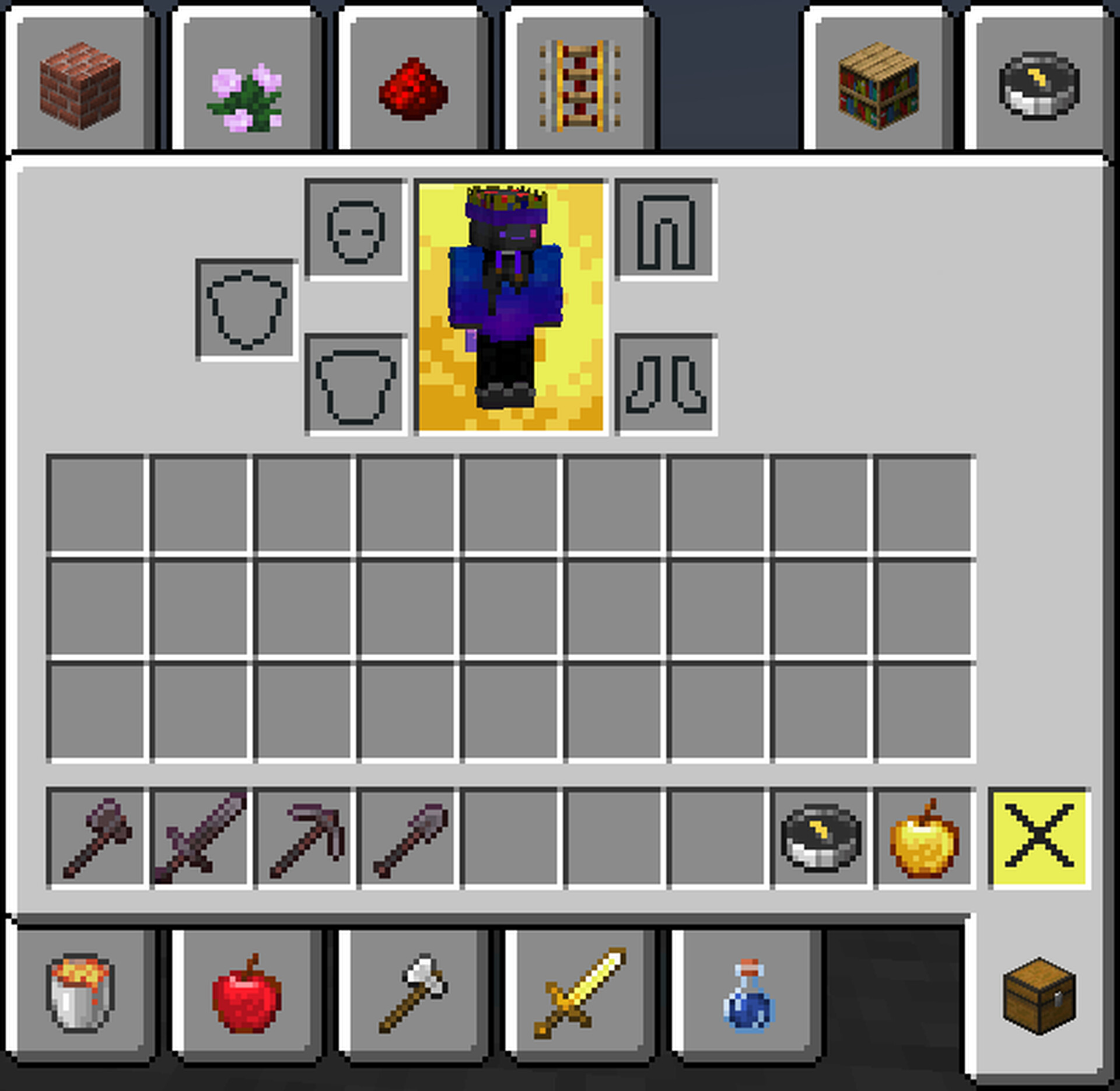 Golden Apple GUI Minecraft Texture Pack