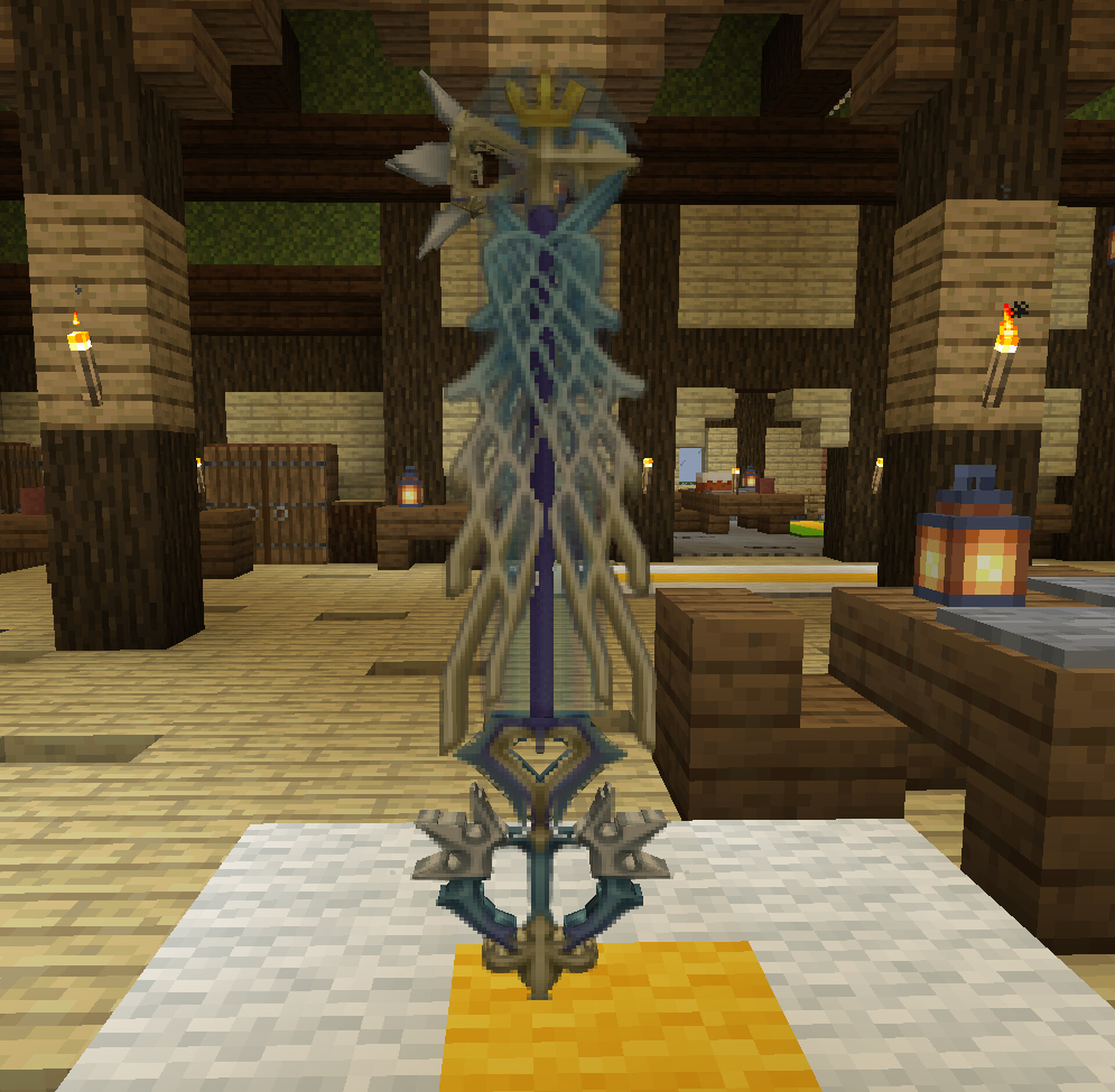 Ultima Keyblade (KH2) CIT/Optifine Version Minecraft Texture Pack
