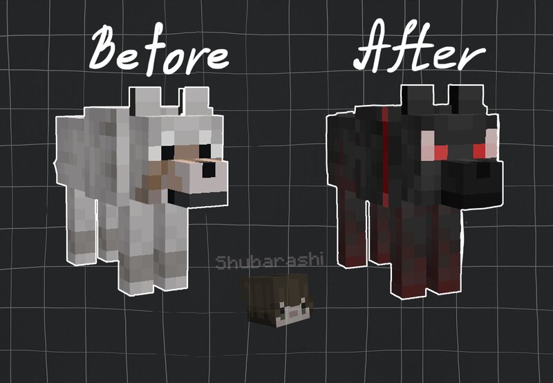 Hell Hound Minecraft Texture Pack
