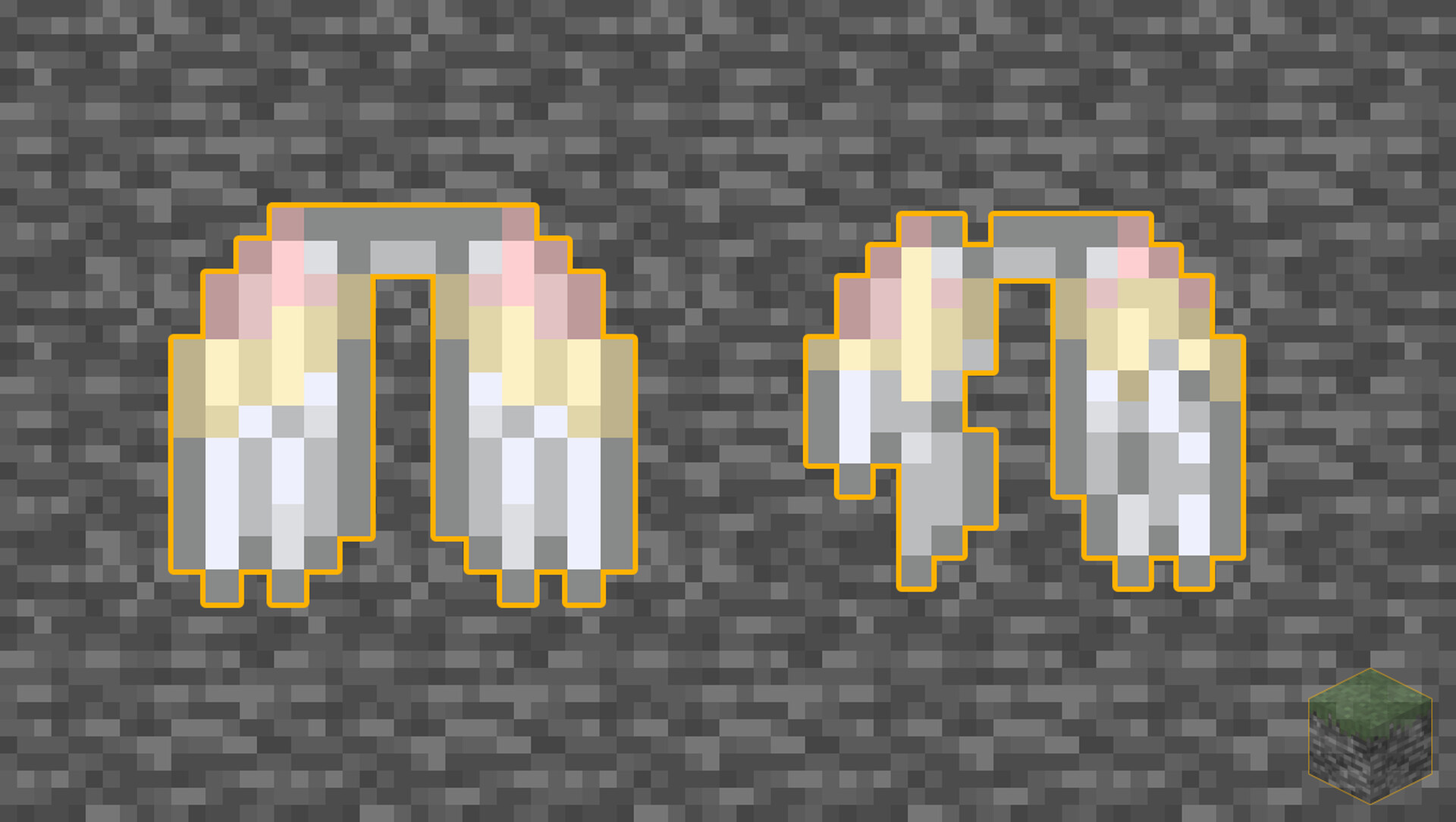 Angel Wings Elytra | Bedrock Tweaks Minecraft Texture Pack