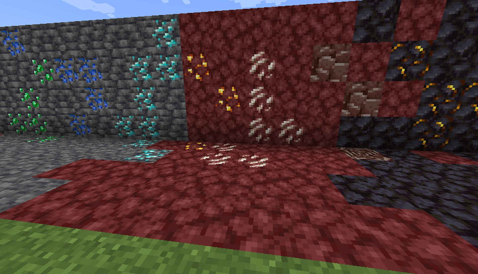 Unrecognizable ores Minecraft Texture Pack