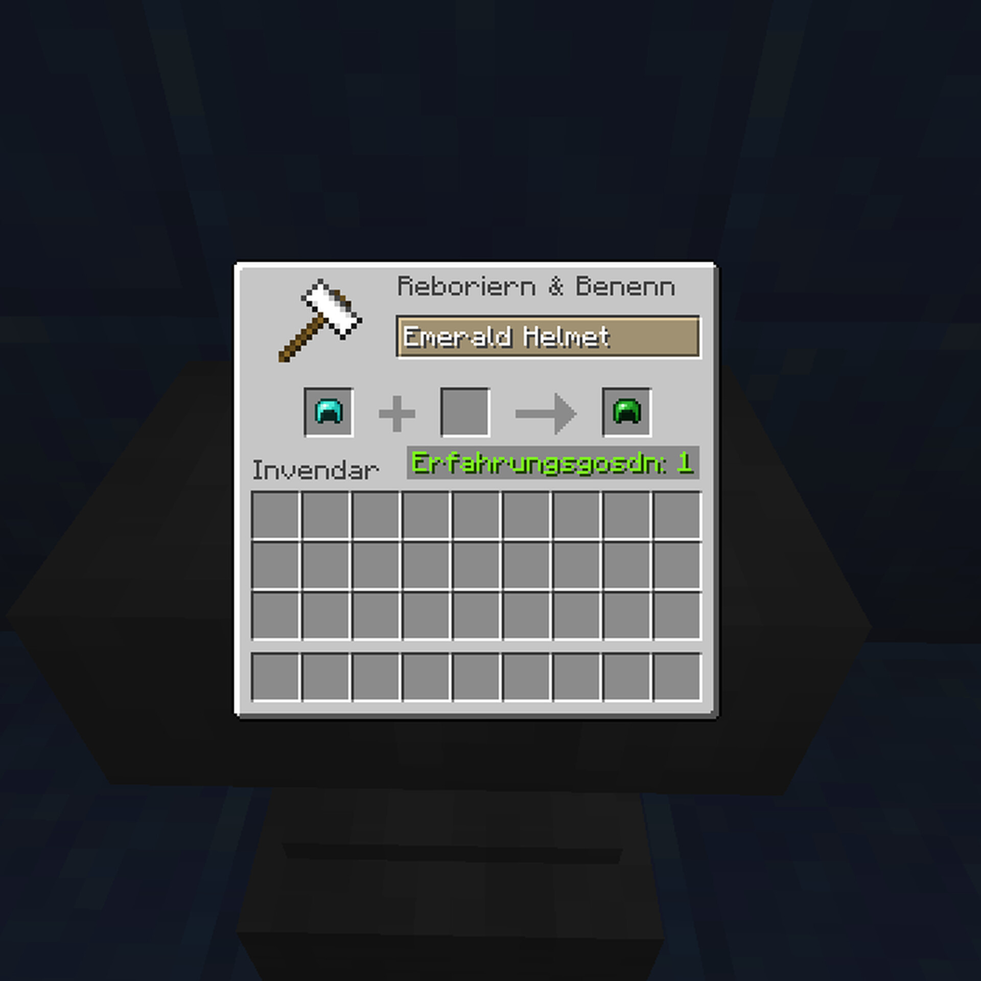 Emerald Armor/sword/shield Minecraft Texture Pack