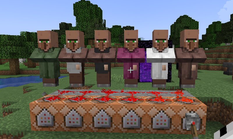 Old Villager proffessions but new style Minecraft Texture Pack