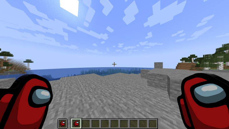 Totem of Among Us Minecraft Texture Pack