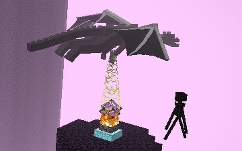 Cool End Cryctal Minecraft Texture Pack