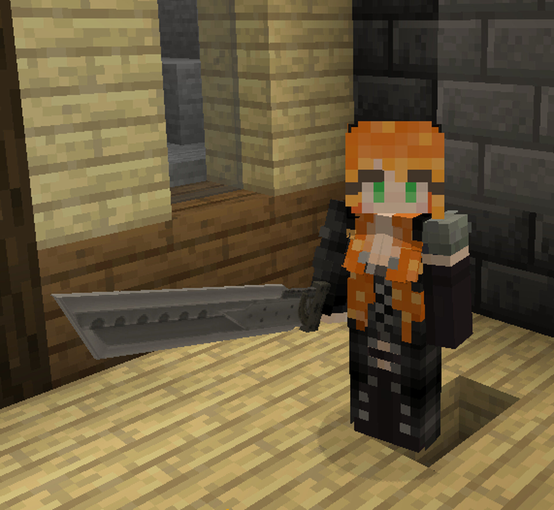 Fusion Buster Sword Final Fantasy VII (cit/optifine version) Minecraft ...