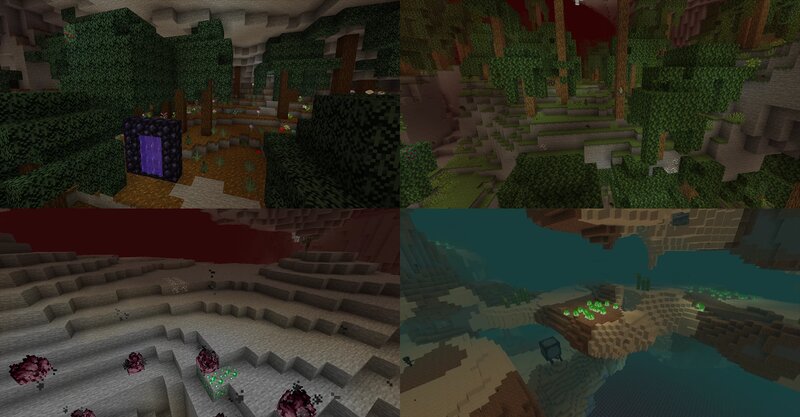 Inverted Worlds Minecraft Texture Pack