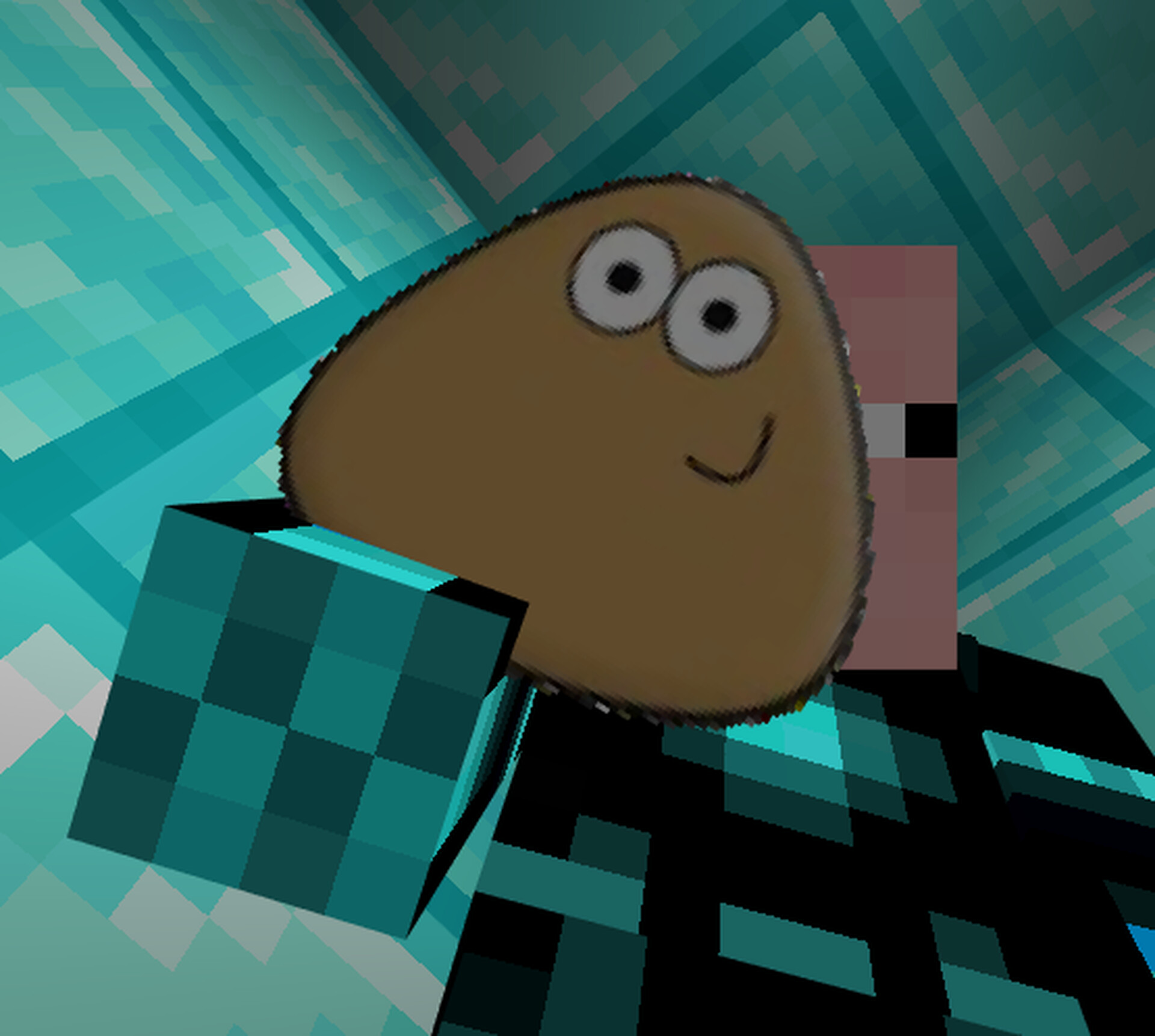 Pou ( Minecraft Bedrock ) Minecraft Texture Pack