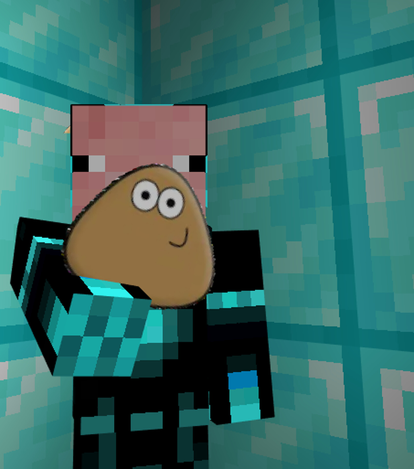 Pou ( Minecraft Bedrock ) Minecraft Texture Pack