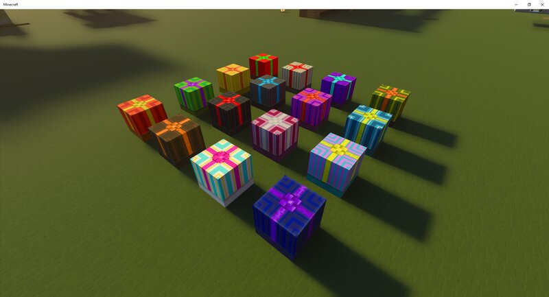 Gift Box Shulker Minecraft Texture Pack