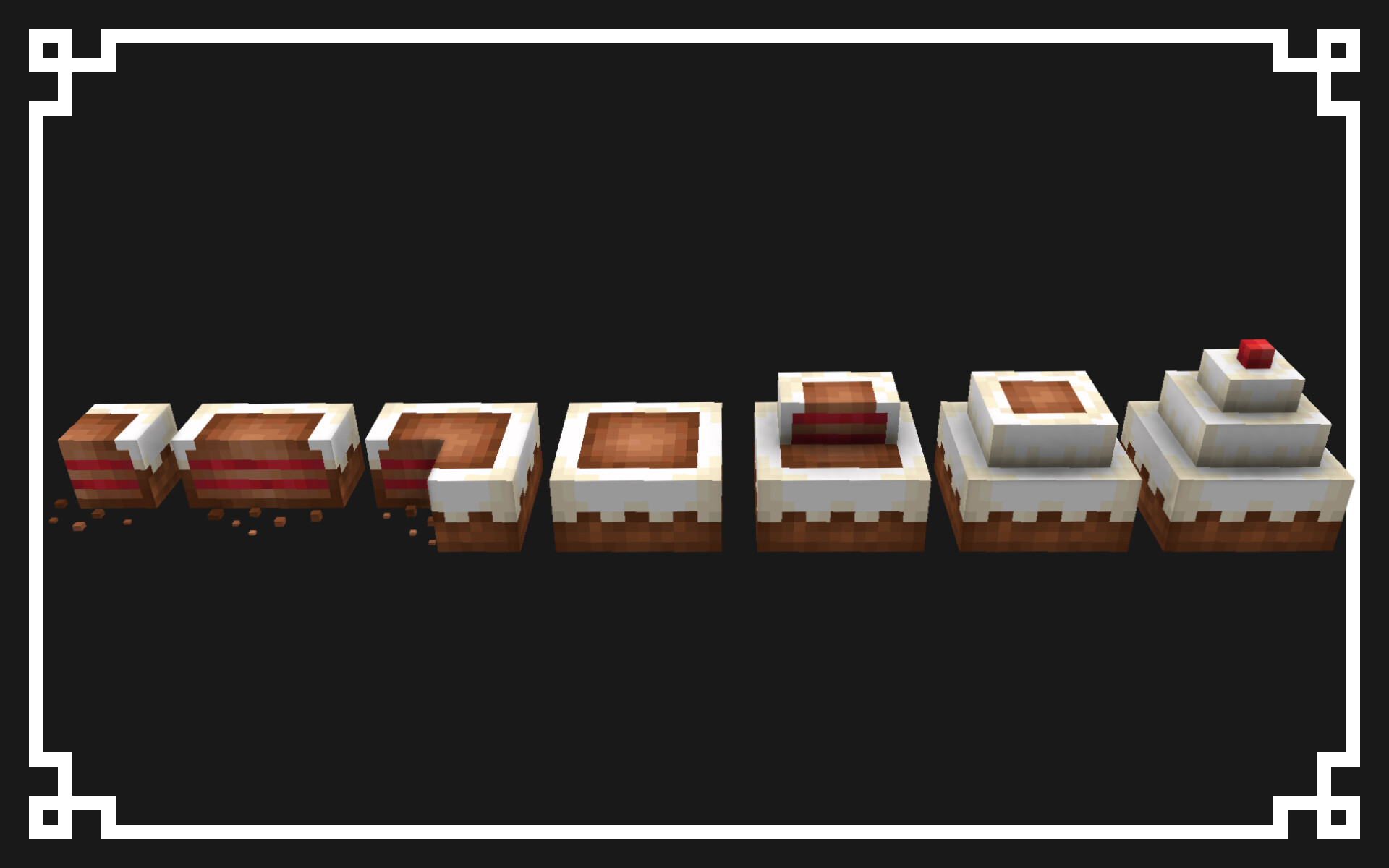 Cakes Reimagined Minecraft Texture Pack