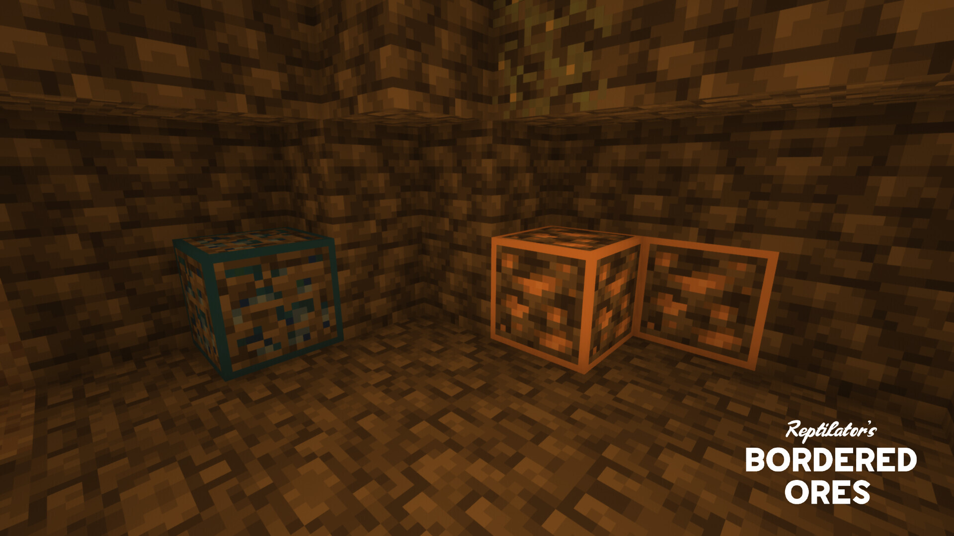 Reptilator's Bordered Ores | A Must for Miners Minecraft Texture Pack