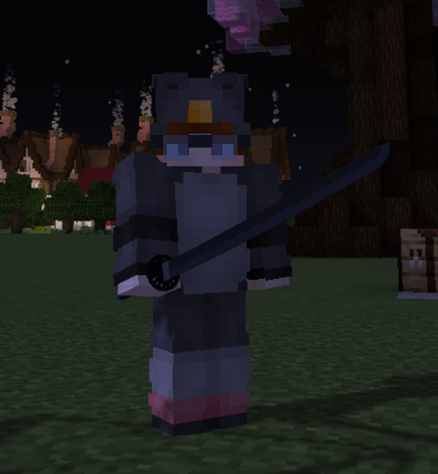 Tanjiro`s katana | Kimetsu no Yaiba Minecraft Texture Pack