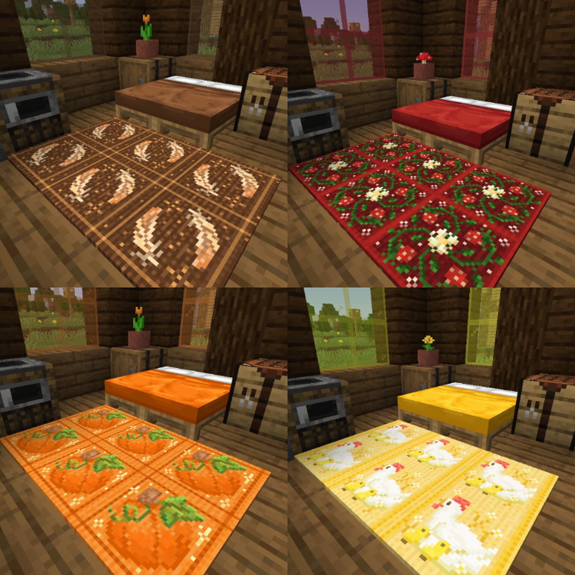 Buul0chka's Carpets Pack Minecraft Texture Pack